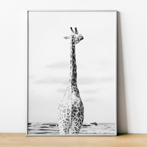 Giraffe Poster - Etsy