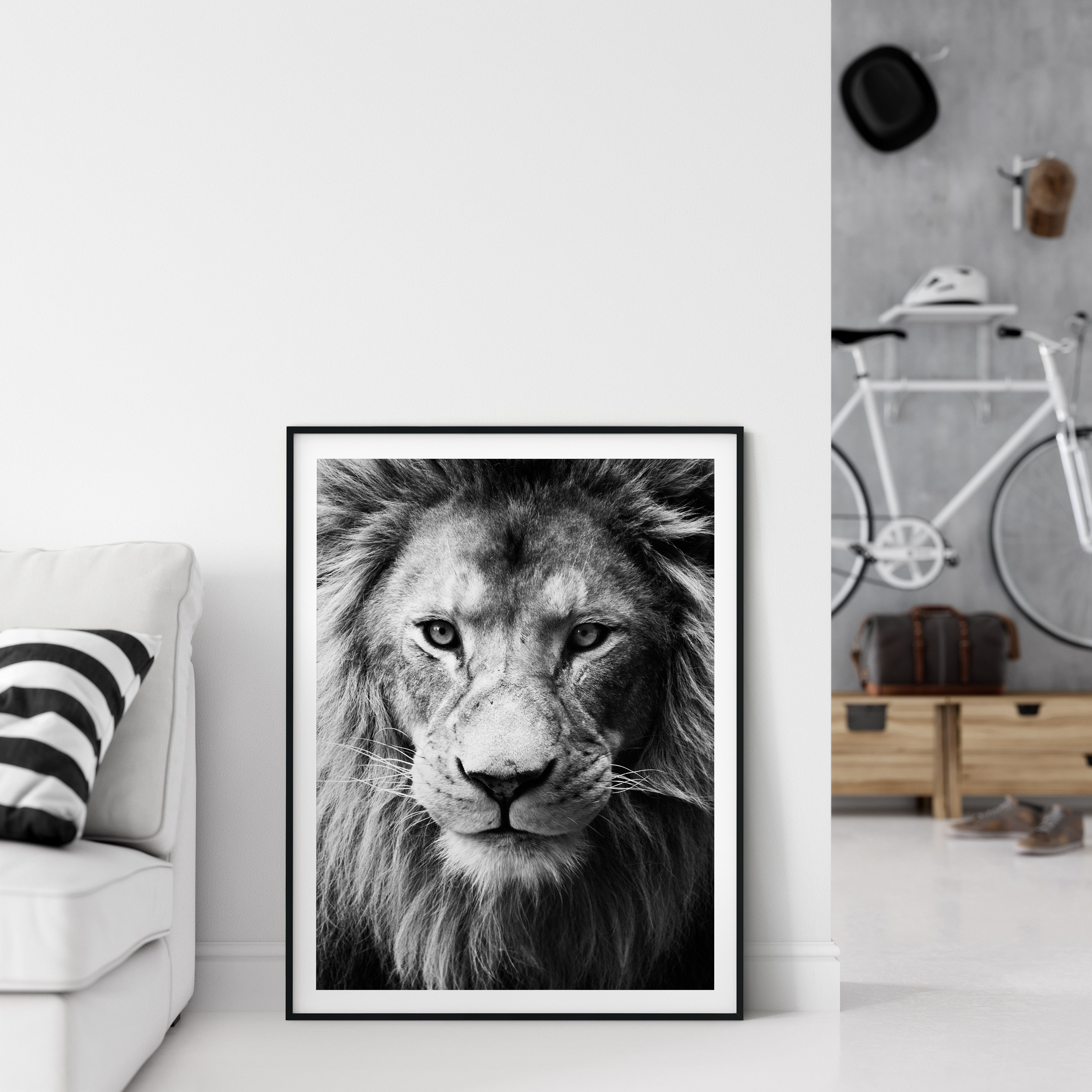 Lion Print Lion Photo Lion Poster Lion Fine Art - Etsy