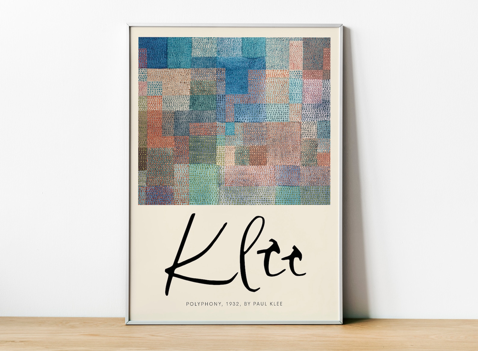 Paul Klee Exhibition Poster Polyphony 1932 Gallery Quality | Etsy