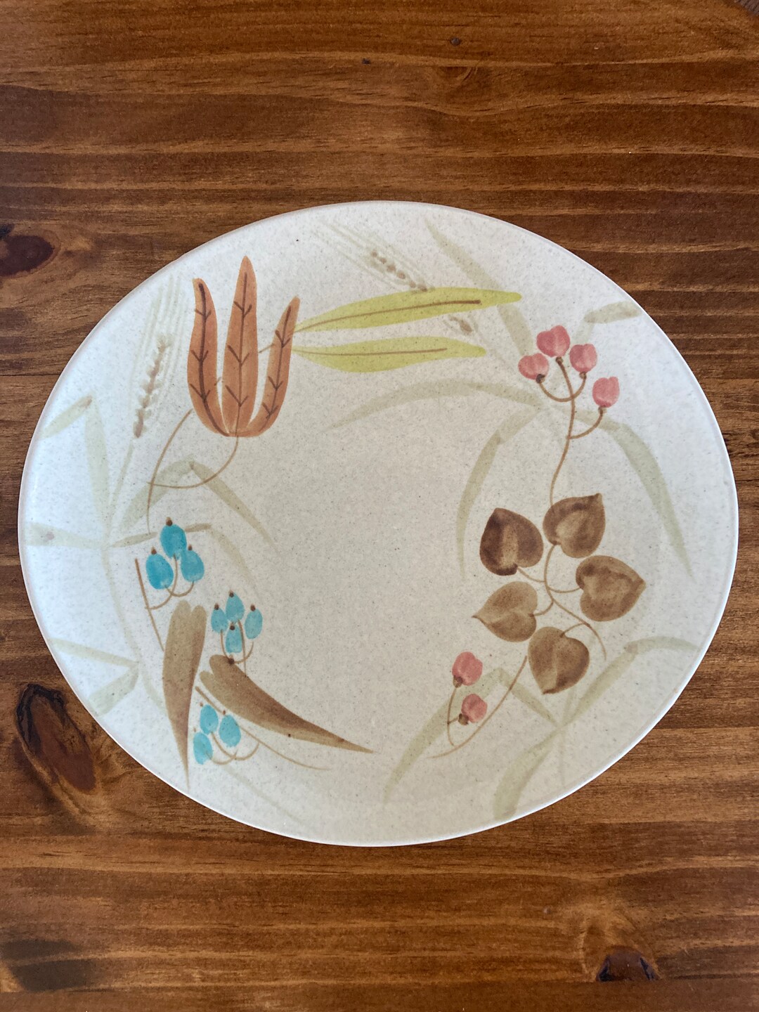 Red Wing Pottery Random Harvest 10 3/4" Dinner Plate Futura Shape - Etsy