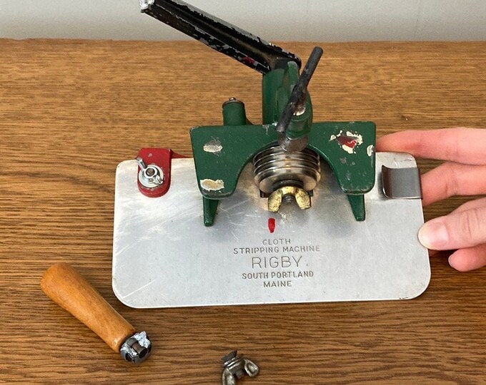 Vintage Rigby Model H Cloth Stripping Machine With #5 Cutterhead - Etsy