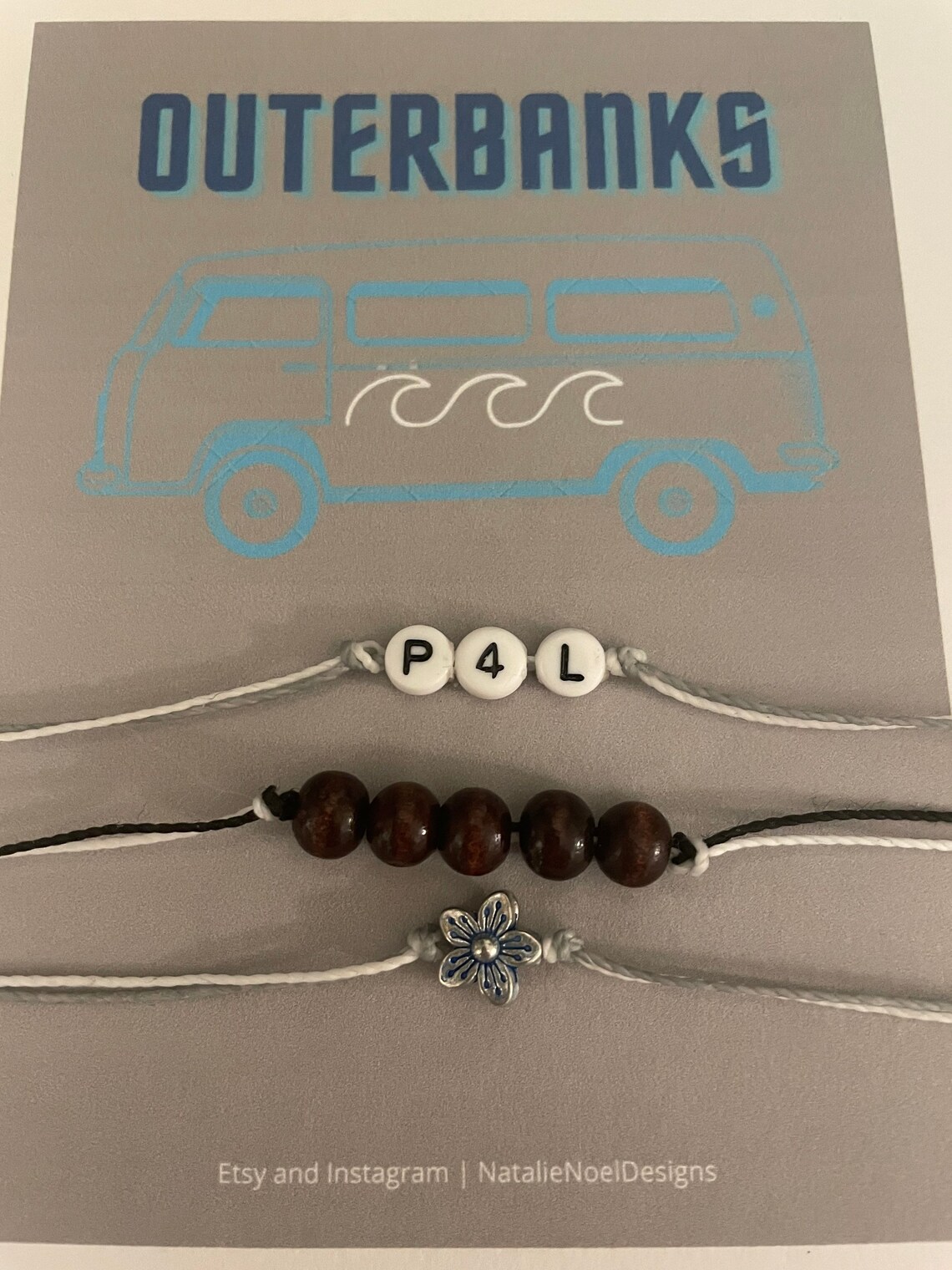 P4L Pogue bracelet Obx string bracelet outer banks bracelets | Etsy