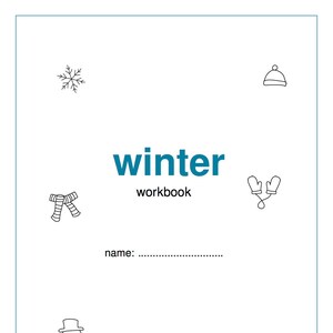Workbook Winter - Digital File - Etsy