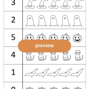 Workbook Halloween - Digital File - Etsy