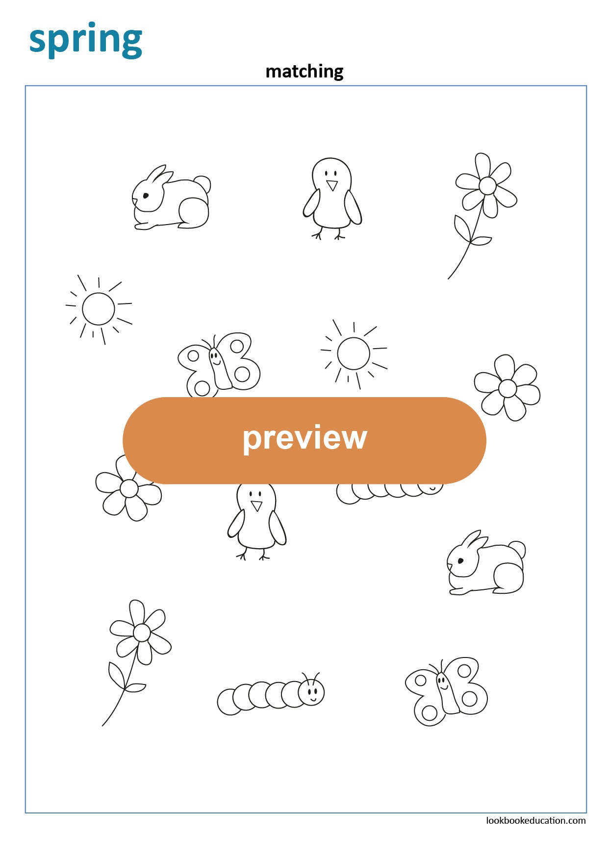 Workbook Spring - Digital File - Etsy