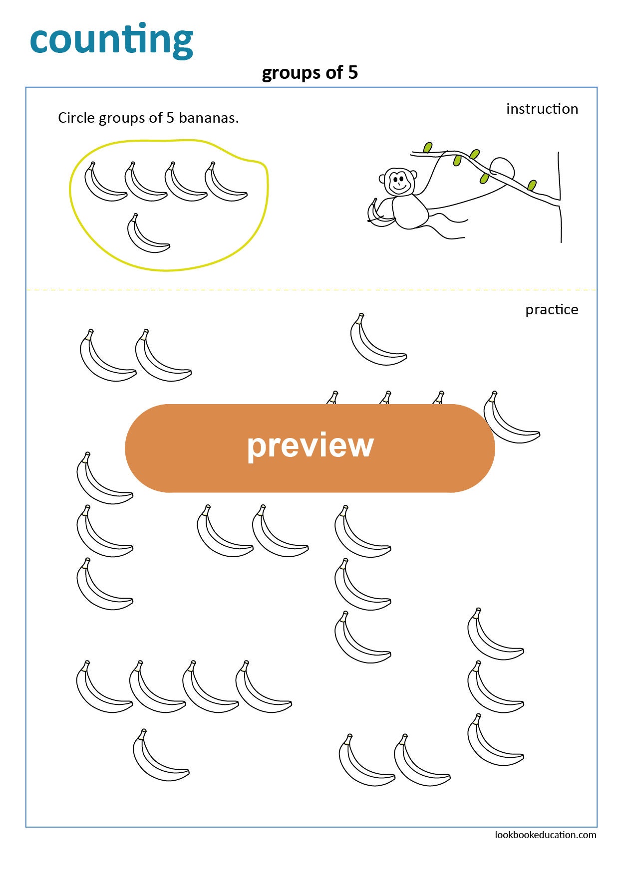 Workbook Counting and Addition up to 5 - Digital File - Etsy