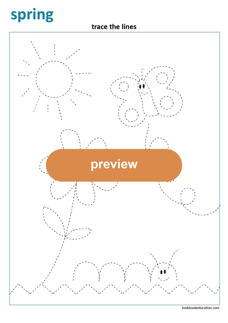 Workbook Spring - Digital File - Etsy