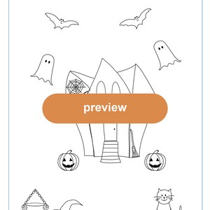 Workbook Halloween - Digital File - Etsy