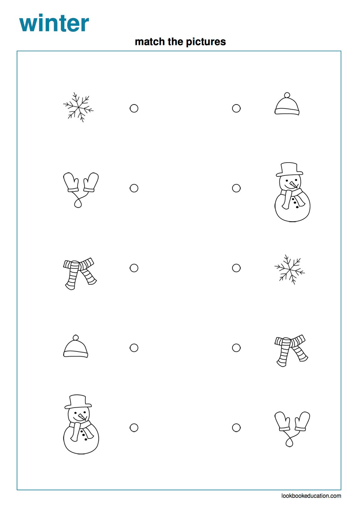 Workbook Winter - Digital File - Etsy