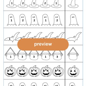 Workbook Halloween - Digital File - Etsy