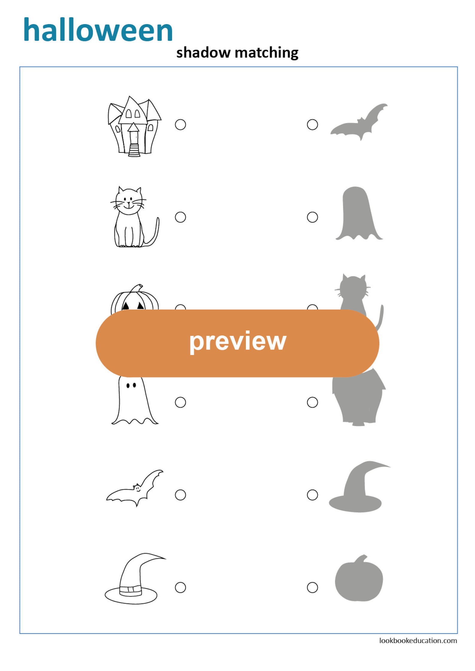 Workbook Halloween - Digital File - Etsy