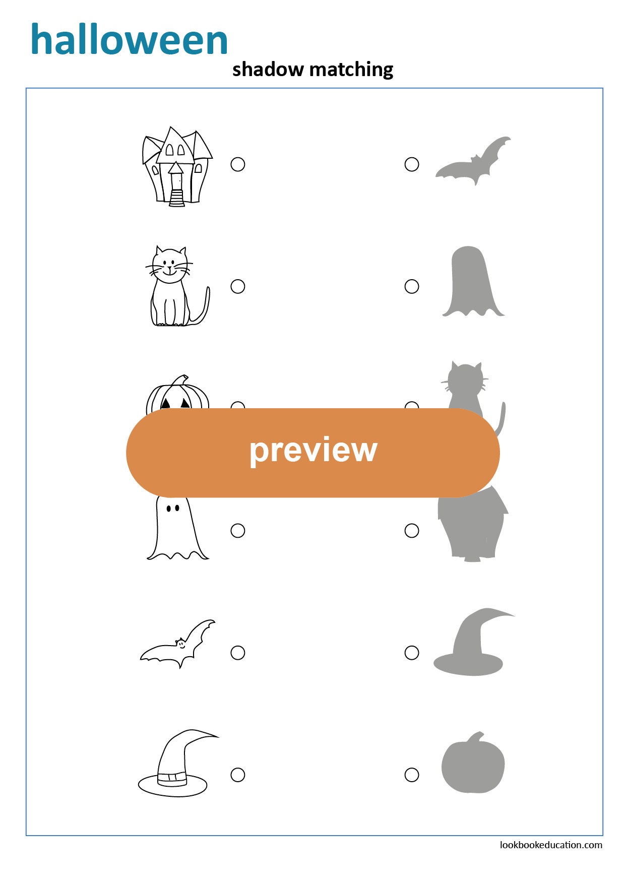 Workbook Halloween - Digital File - Etsy