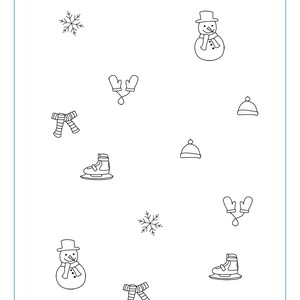 Workbook Winter - Digital File - Etsy