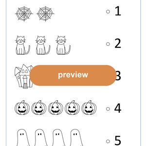 Workbook Halloween - Digital File - Etsy