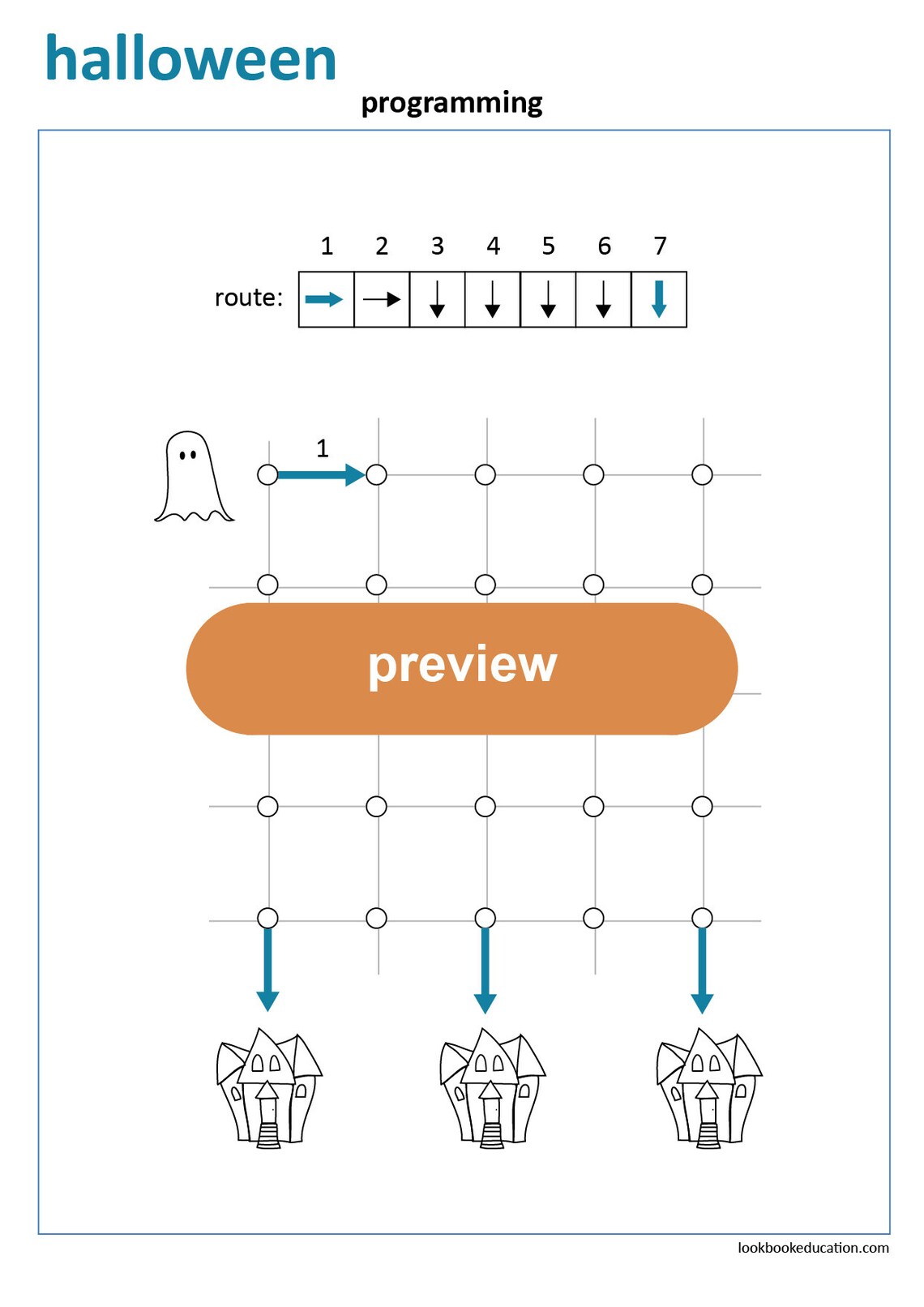 Workbook Halloween - Digital File - Etsy