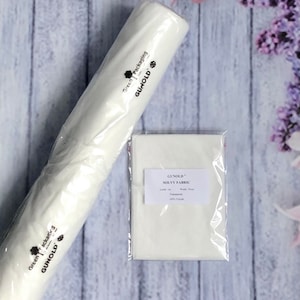 Solvy Fabric Water Soluble Embroidery Stabiliser Gunold 50cm X 1m Free ...