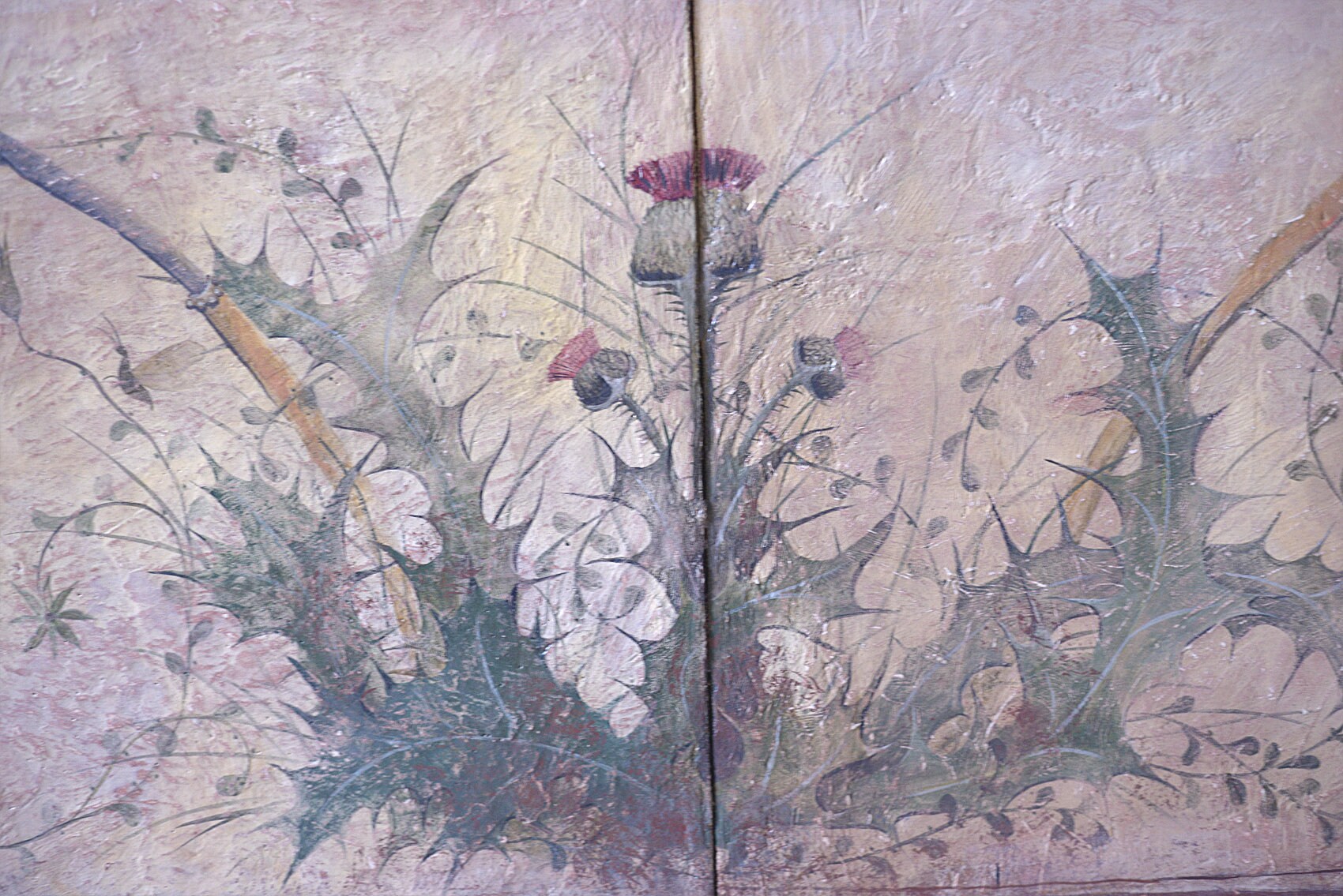 Ancient Roman Fresco, Pompeii, Rome, Original Art, Paradise Garden ...