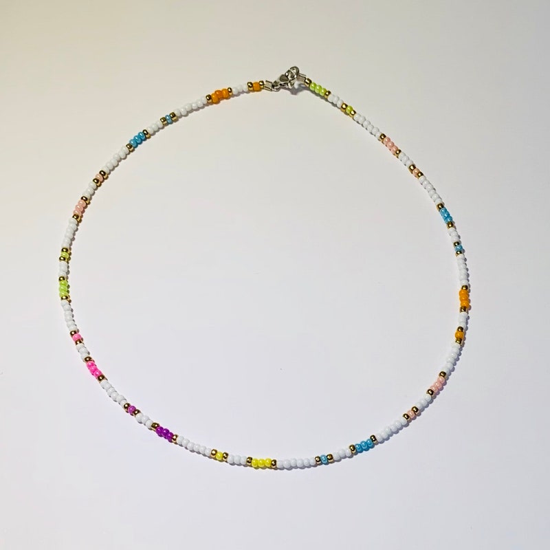 Colorblock Necklace - Etsy