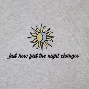 Night Changes T-shirt - Etsy
