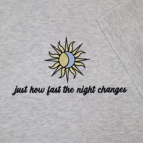 Night Changes T-shirt - Etsy
