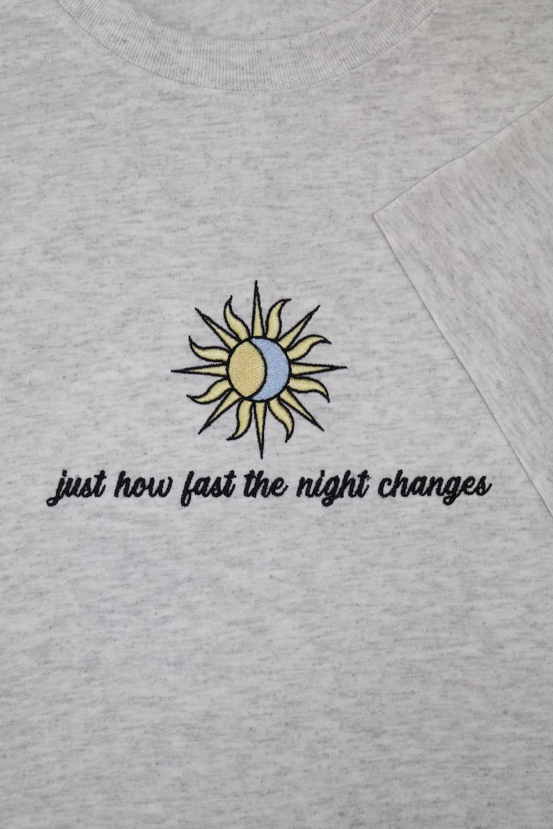 Night Changes T-shirt - Etsy