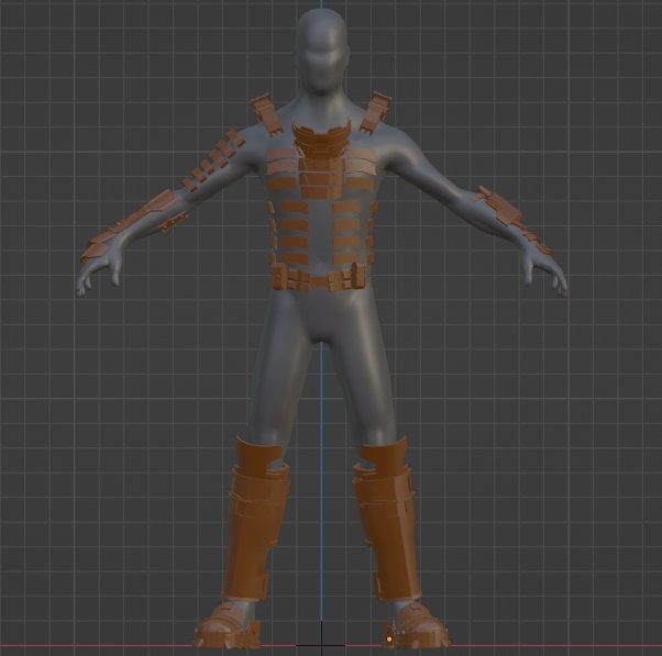 Digital Download Dead Space Remake Level 3 Suit Full Right Arm Amor 3D ...