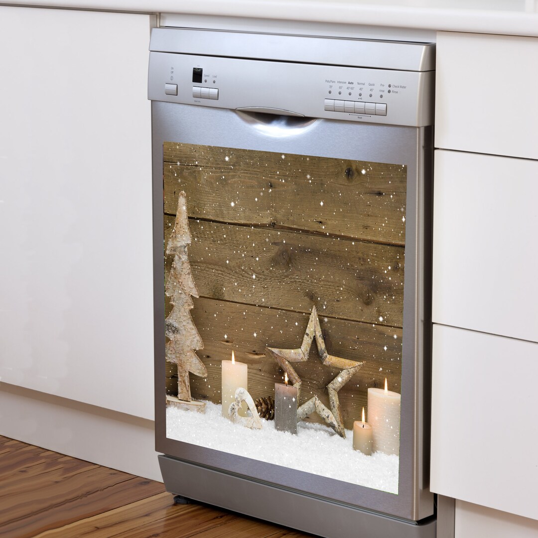 Wooden Tree With Star and Candle MAGNET 24 Inches High 22 - Etsy