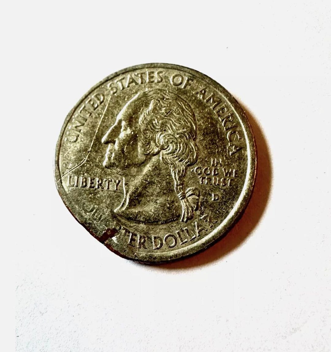 2000-D Massachusetts Quarter Error - Etsy