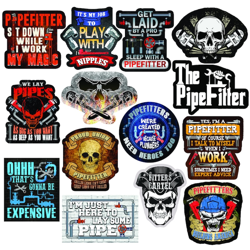 Pipefitter Bumper - Etsy