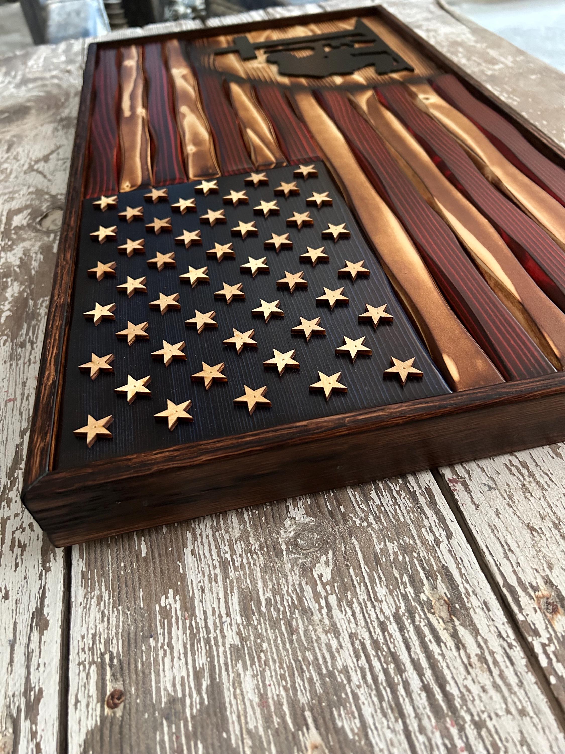 Kneeling Soldier Flag - Etsy