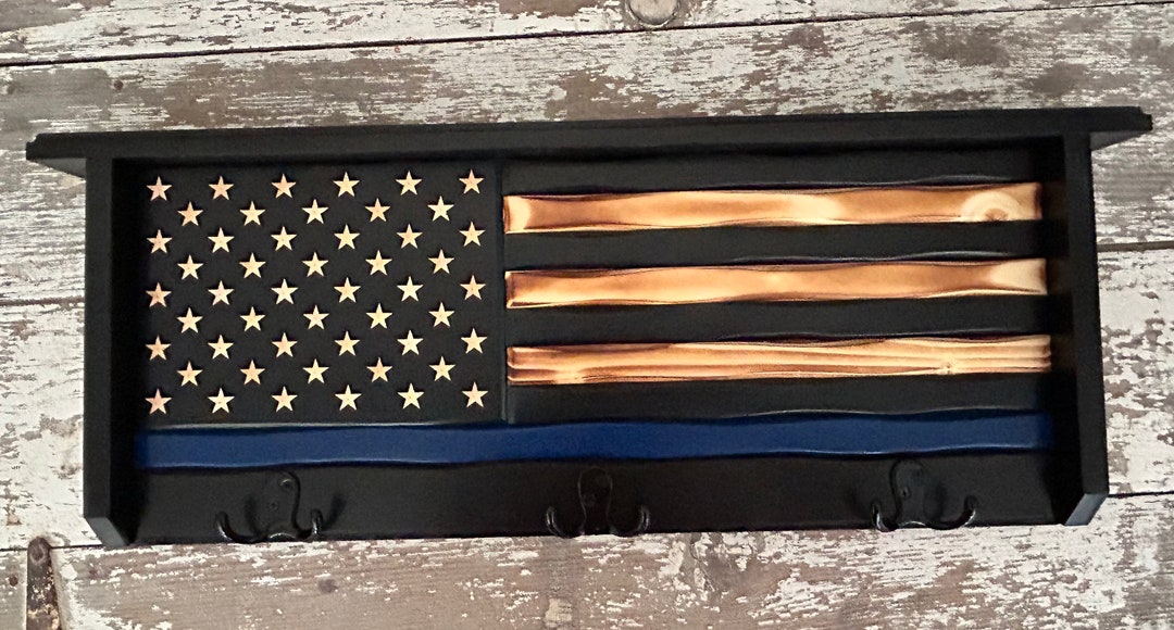 Blue Line Coat Rack - Etsy