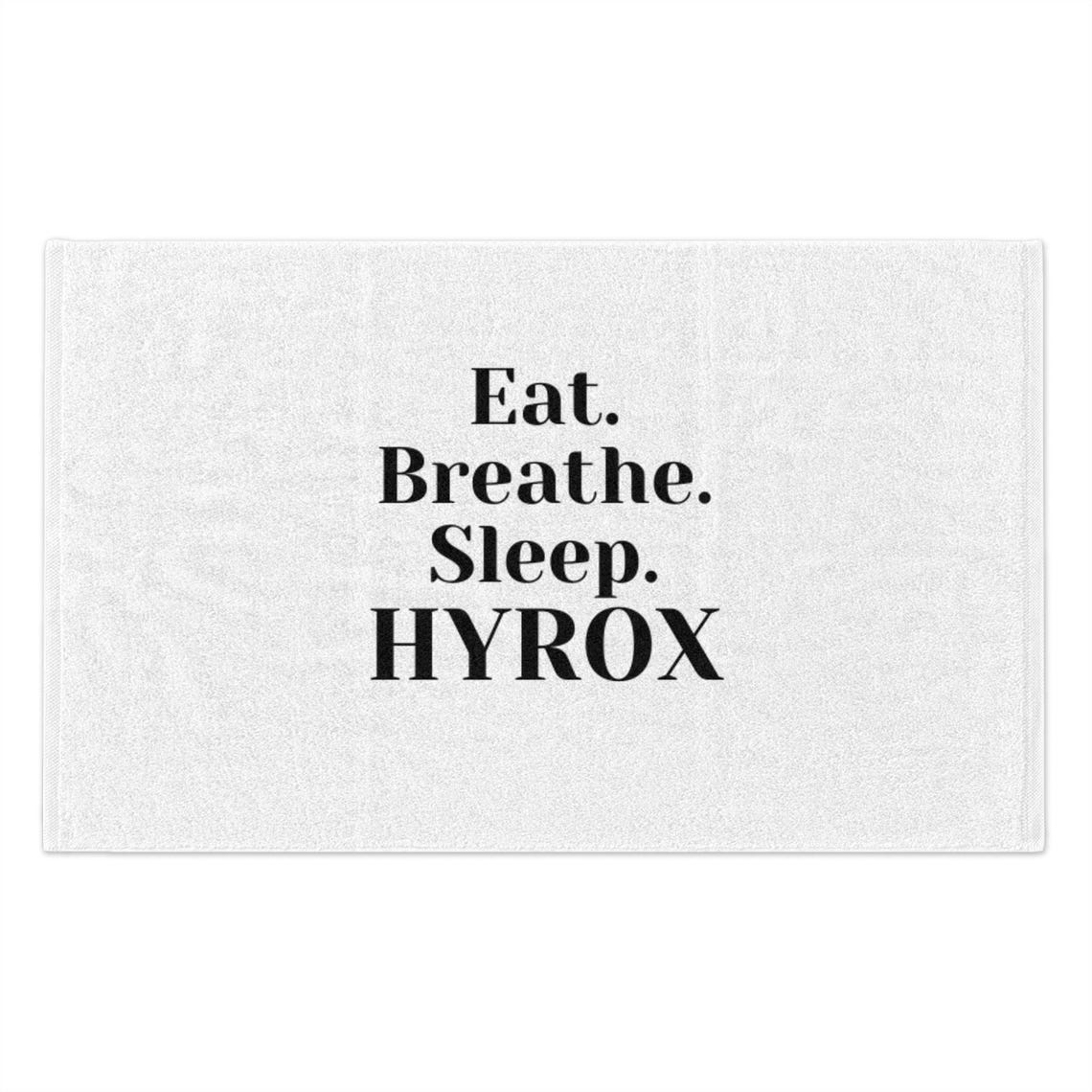 HYROX Sweat Towel Eat Breathe Sleep Hyrox Training, Perfect Gift for ...