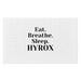 HYROX Sweat Towel Eat Breathe Sleep Hyrox Training, Perfect Gift for ...