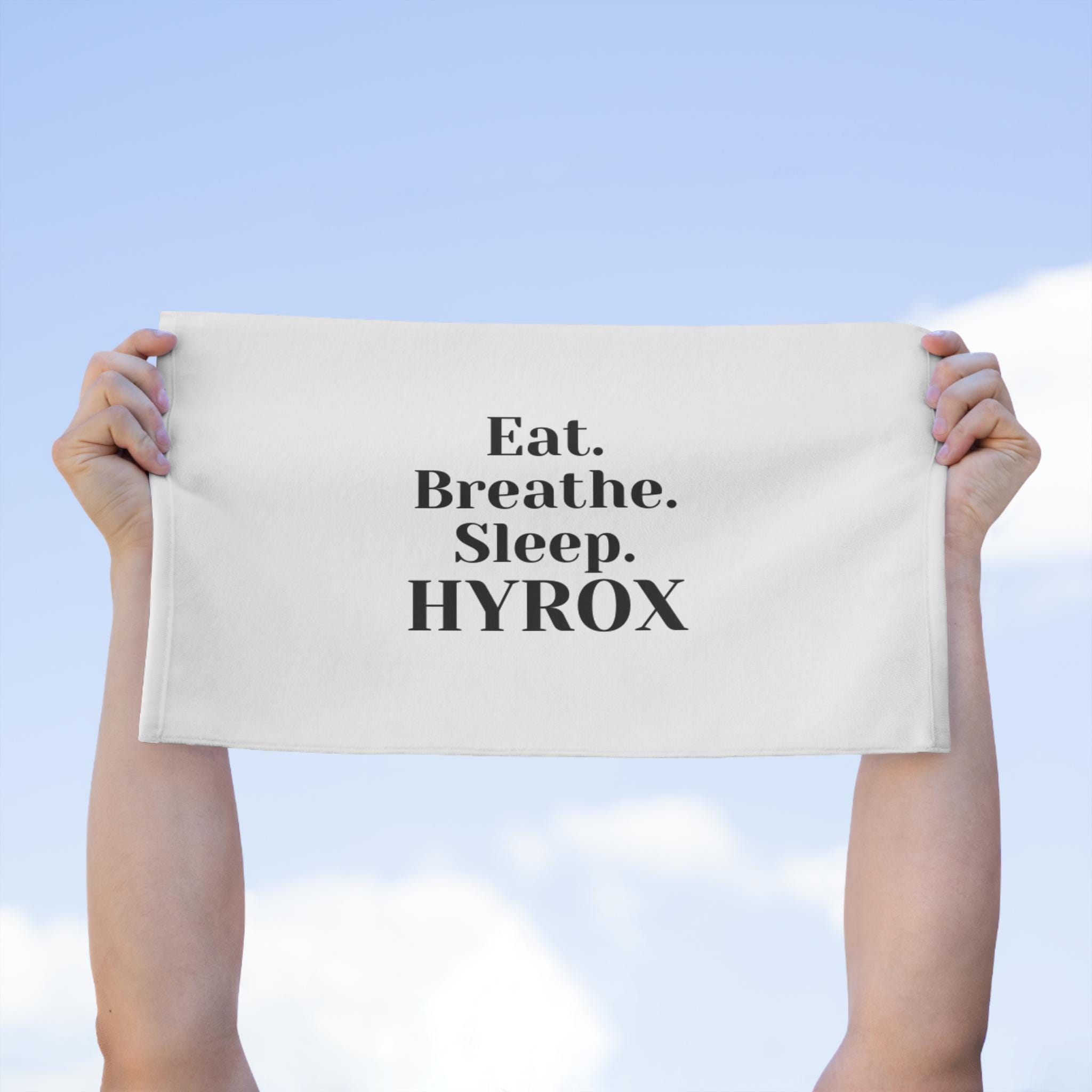 HYROX Sweat Towel Eat Breathe Sleep Hyrox Training, Perfect Gift for ...