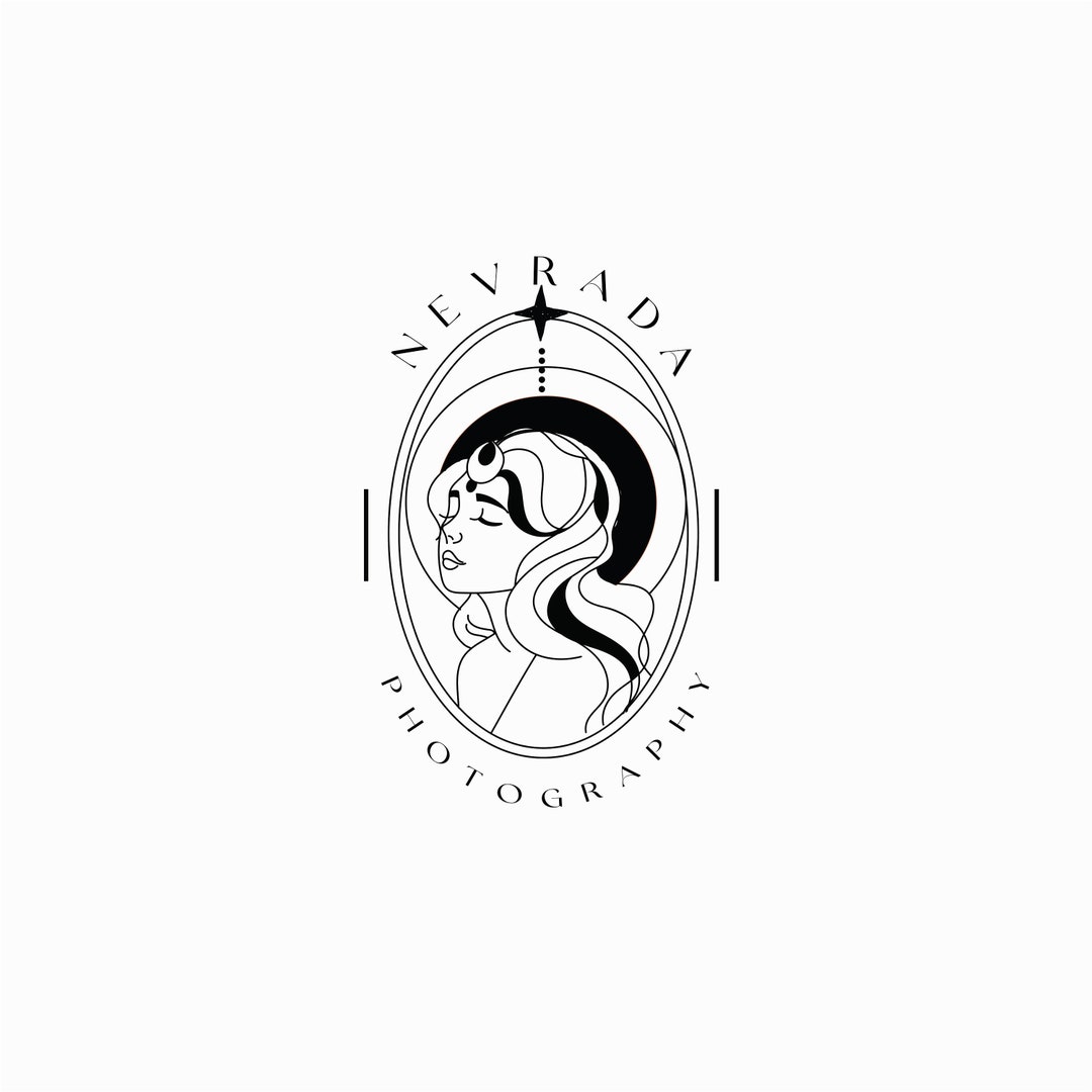 Premade Girl Logo, Beauty Logo, Salon Logo, Portrait Logo, Mystic Logo ...