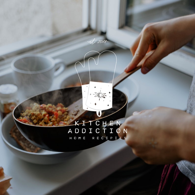 Kitchen Logo Bakery Logo Feminine Logo Business Logo | Etsy