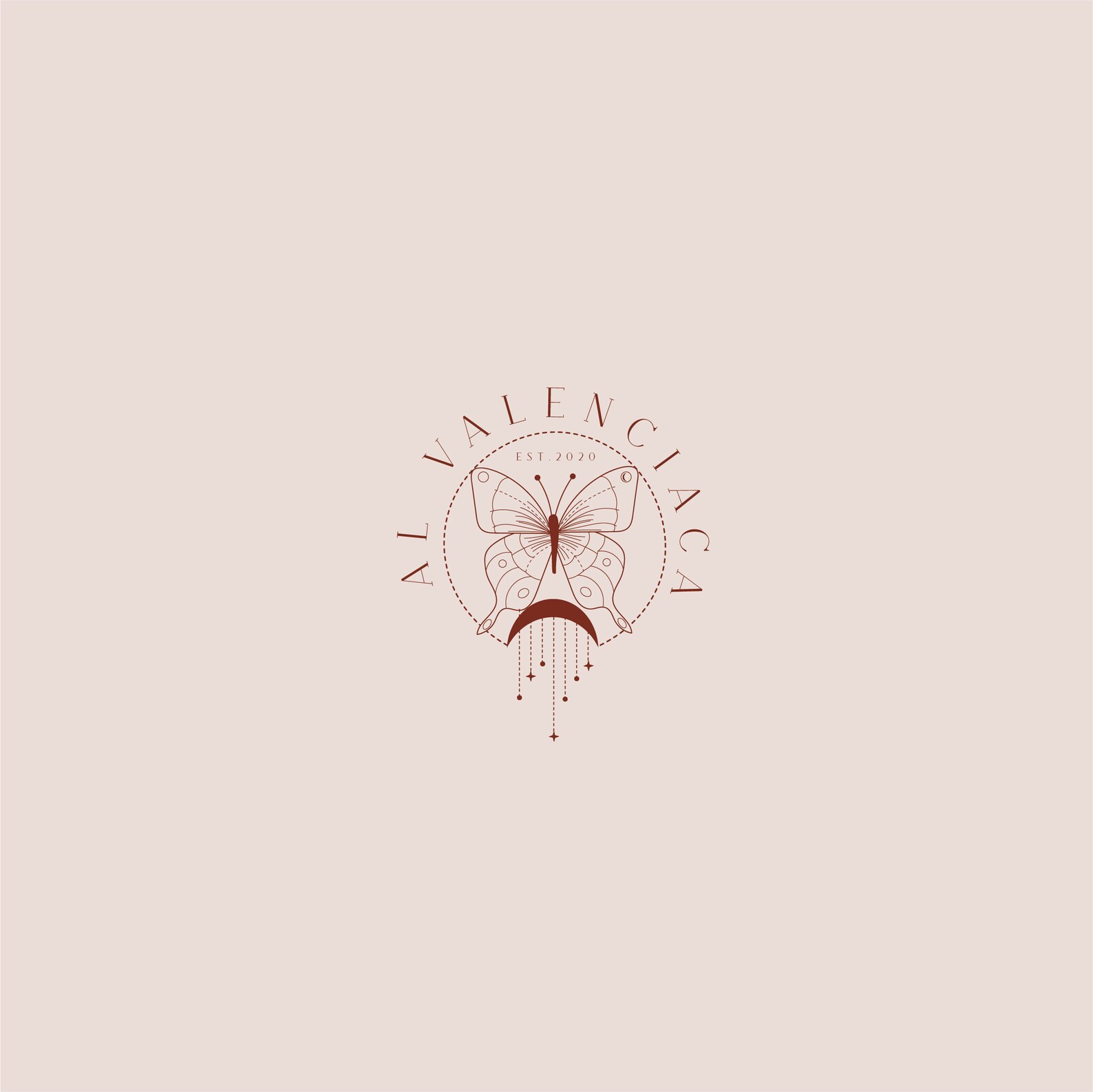 Premade Boho Logo Celestial Logo Boho Logo Design Feminine - Etsy
