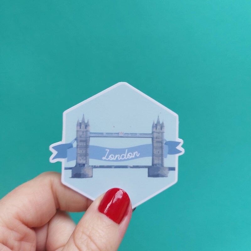 London Stickers - Etsy