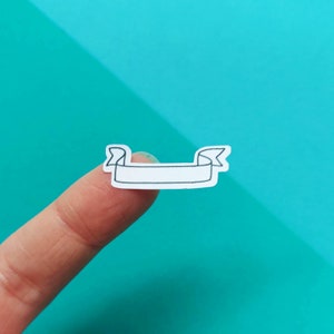 UK Map Outline Sticker - Colour-in Map, Travel Scrapbook Sticker ...