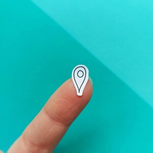 USA Map Outline Sticker Colour-in Map, Travel Scrapbook Sticker ...