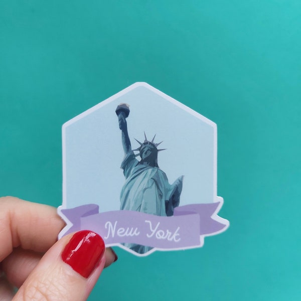 New York Sticker - Etsy