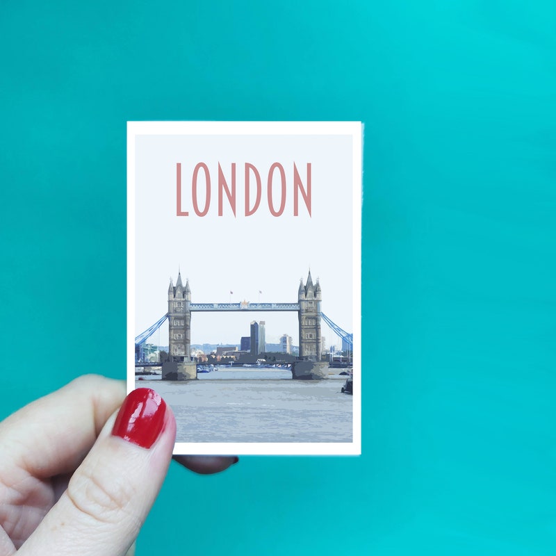 London Stickers - Etsy