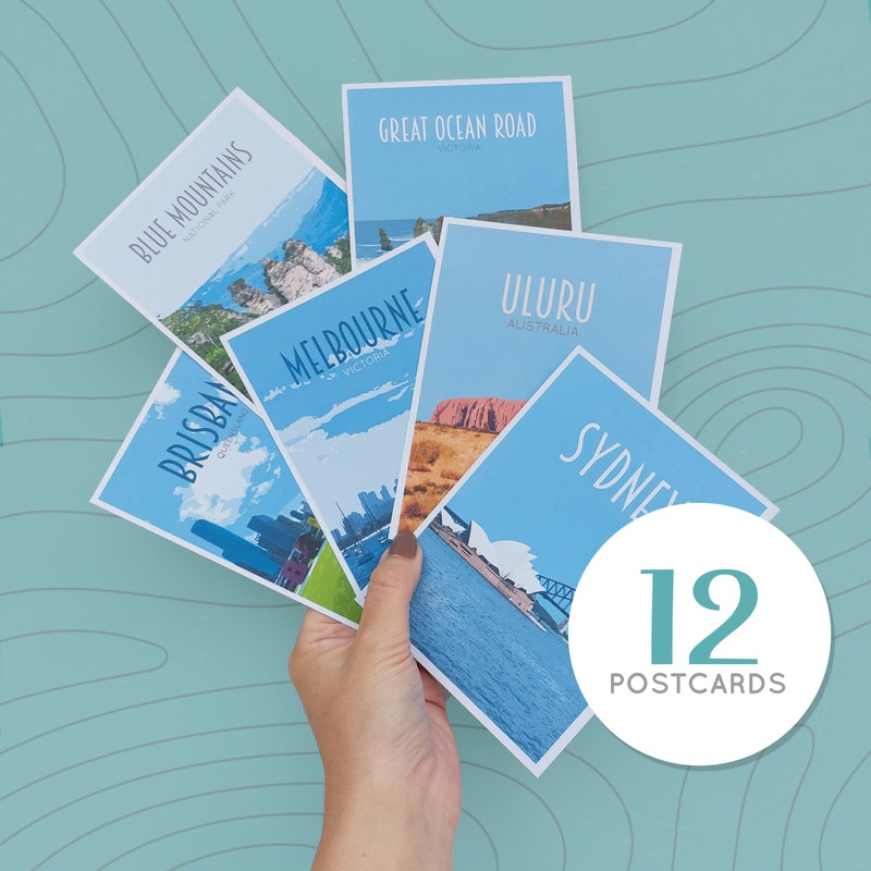 Vintage Postcards Sydney - Etsy