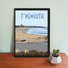 Tynemouth Travel Poster – Retro Longsands Beach Art Print - Etsy UK