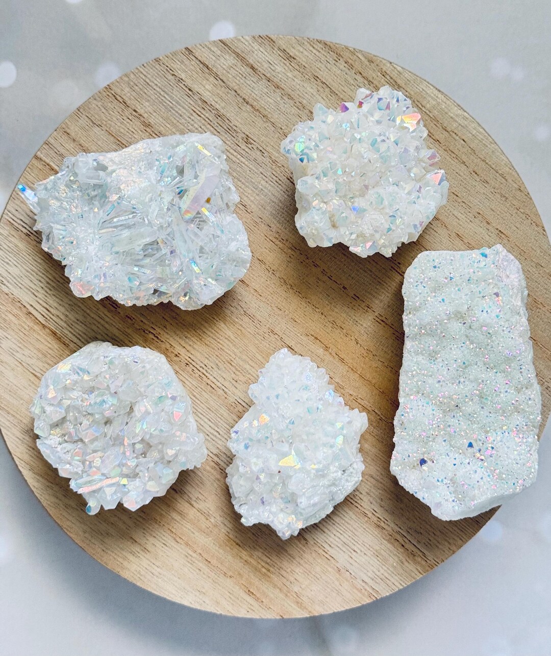 Angel Aura Clusters - Quartz Crystals - Whimsical Gifts - Metaphysical ...