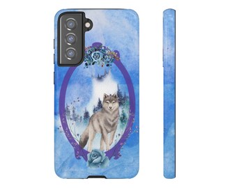 Wolf Phone Case - Etsy