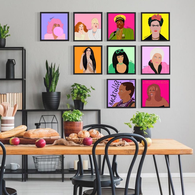 Celebrity Art - Etsy