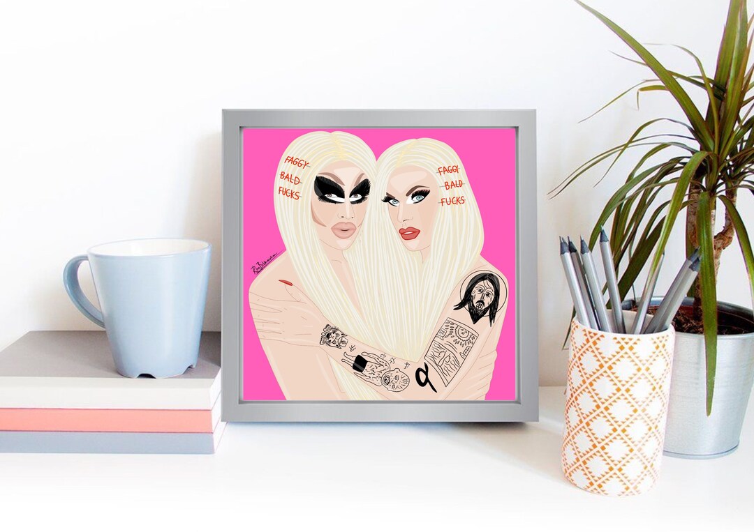 Trixie and Katya - Iconic Drag Duo, Stunning, Chic, Drag Photo Shoot - Etsy