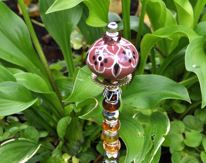 Abstract Design Plant Stake, Fairy Wand, Decorative Garden Stake - Etsy