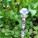 Large Amethyst Zen Stacked Rocks Garden Stake, Fairy Wand, Decorative ...